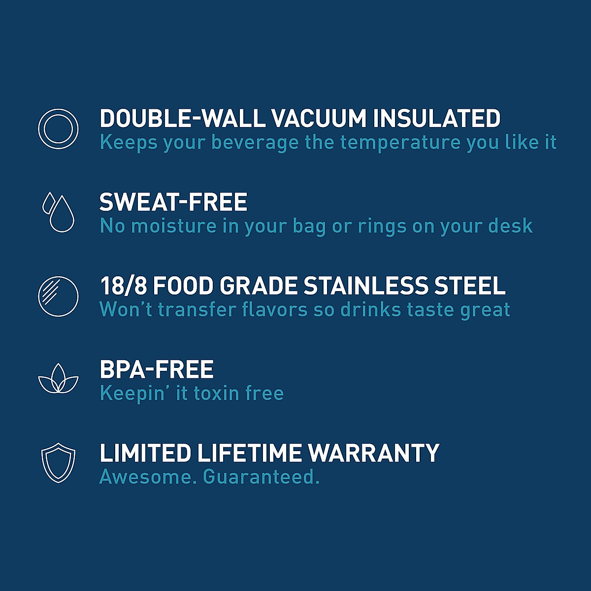 Takeya Actives 24 oz Vacuum Insulated Stainless Steel Water Bottle with Spout Lid, Premium Quality, Teal