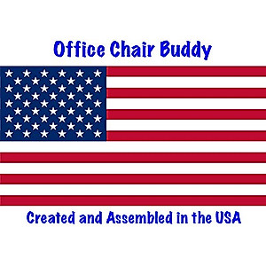 Office Chair Buddy XL - Fix Your Sinking Office Chair in Minutes - Up to 8 Inches of Height Settings - No Tools Needed, Black