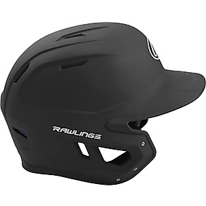 Rawlings | MACH Batting Helmet | Matte Black | Senior 6 7/8" - 7 5/8"