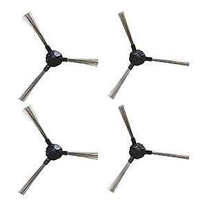 DISHOW 4PC Side Brushes Fit for Dibea Sweeper Accessories D960 GT200 GT9 Robotic Vacuum Cleaner Parts