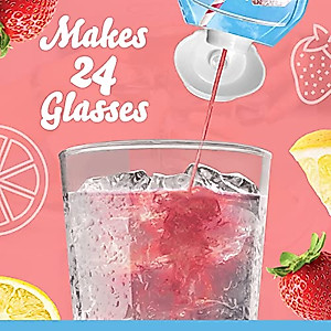 Crystal Light Sugar-Free Zero Calorie Liquid Water Enhancer - Strawberry Lemonade Water Flavor Drink Mix (1.62 fl oz Bottle)