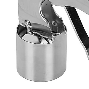Original Ice Cream Scoop, Spring Powered Trigger Cylinder Ice Cream Scoop S304 Stainless Steel Cylinder Design for Home