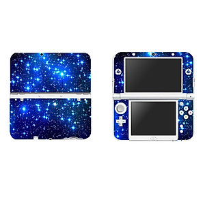 FOTTCZ Vinyl Cover Decals Skin Sticker for New 3DS XL/LL - Blue Nebula