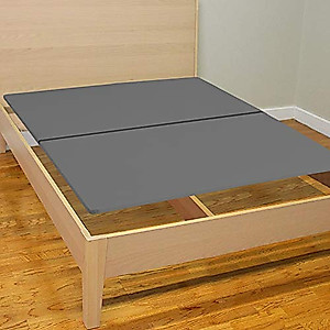 Mayton Bunkie Board for Mattress/Bed Support, Twin (Set of 2), Grey