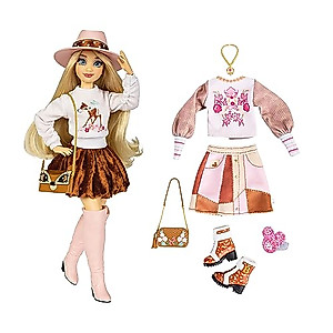 Disney ily 4EVER Dolls Disney 100 - Bambi 11.5" Tall with 13 Points of Articulation, Two Complete Mix-and-Match Outfits and Glittery Mickey Ring for You!