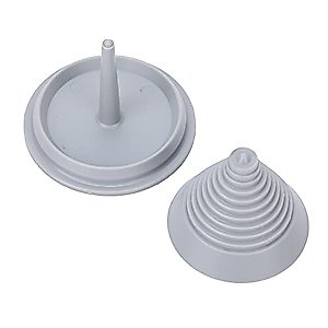 Akozon Lawn Mower Balancer, Blade Grinding Test Balancing Balance Tool Garden - Gray Garden-Gray Replacements Parts Accessories for Outdoor Courtyard Your