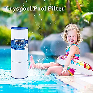 Cryspool Pool Filter Compatible with Hayward CX580XRE, SwimClear C3025, C3030, PA81, Unicel C-7483, Filbur FC-1225, 4 Pack