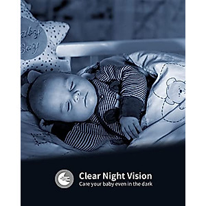 BJS 1080P Indoor Camera for Child/Elder/Nanny/Pet, Home Camera with Infrared Night Vision and 2-Way Storage, Motion and Sound Detection, White (BM-A-2)