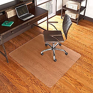 ES Robbins Everlife 60" x 96" Multitask Series Hard Floor Rectangle Chairmat, Clear, Model:132831