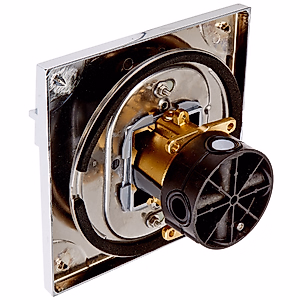 Grohe 19925000 Grohflex Cosmo Square Dual Function Pressure Balance Trim With Control Module, Starlight Chrome