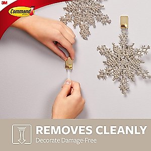 Command 3M [Removable]: Small Matte Black Hooks [4 Hooks/Pack] (Matte Black)