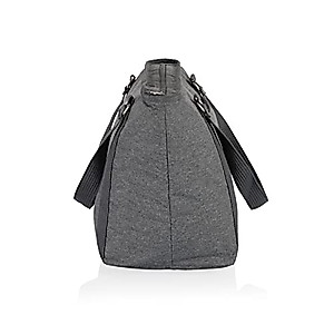 PICNIC TIME ONIVA - a Brand Topanga Tote Cooler Bag - Soft Cooler Bag - Picnic Cooler, (St. Tropez Collection - Sky Blue with Multi Stripe Pattern)