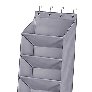 Yajuyi Hanging Storage Bag Large Deep Pockets Door Shoe Rack Foldable Hanging Shoe Organizer over The Door Shoe Organizer for Crafts Baby Items
