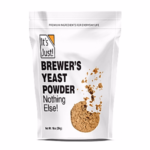 It's Just - Brewers Yeast Powder, Keto Baking, Sourdough Bread, Boost Mother's Milk, Make Lactation Cookies, 10oz
