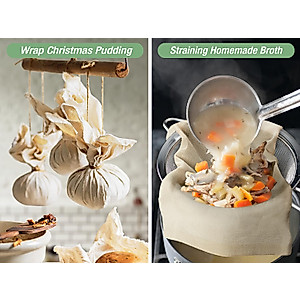 Olicity Cheese Cloths, Grade 90, 45 Sq Feet, Reusable Cheese Cloth with Closed Edges Unbleached Cotton Cheesecloth for Straining, Fine Mesh Fabric Muslin Cloth for Cooking, Baking, Milk,Crafts-5 Yards