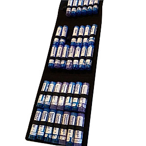 Foldable Homeopathy Storage Case Box Kit Pouch for Homeopathy 42 Tubes