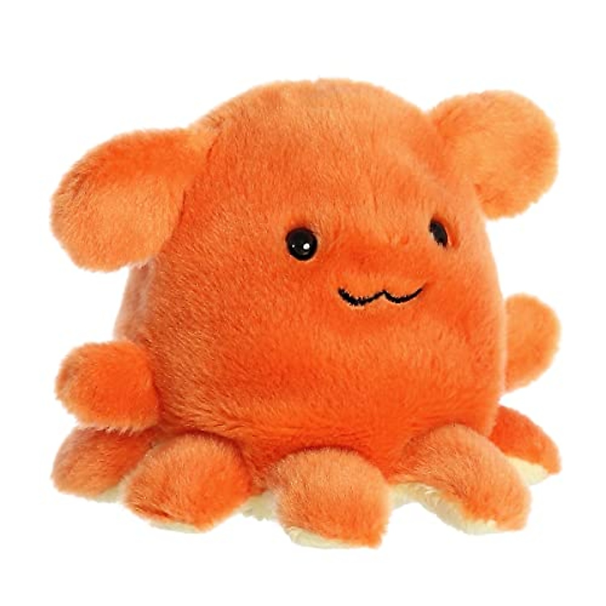 Aurora® Adorable Palm Pals™ Ditsy Octopus™ Stuffed Animal - Pocket-Sized Play - Collectable Fun - Orange 5 Inches