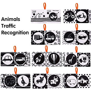 TUMAMA Baby Toys 0 3 6 to 12 Months,Soft Cloth Books for Babies, My First Soft Books Early Education Toys,Preschool Bath Toys,3 Pack