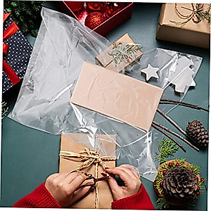 ULTECHNOVO 200pcs Shrink Bag Food Sealer Bags Vacuum Packing Bags Vacuum Sealer Bags for Food Shrink Plastic Goods Wrap Bag Heat Shrink Wrap Clear Shrink Film PVC Heat Shrink Wrap Cellophane