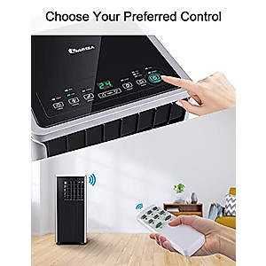 Portable Air Conditioners 10,000 BTU with Dehumidifier, Sleep Mode, 24H Timer, and Remote Control, For Rooms up to 400 Sq. Ft. Includes Window Installation Kit