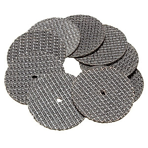 Fiberglass Reinforced Cut-off Wheels Discs Kit 1 1/4 inch Diameter 25 Pieces + 2 Mandrel For Dremel Rotary Tool 426 426b Compatible