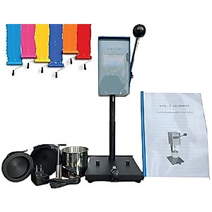 VTSYIQI Stormer Viscometer Digital Rotary Viscometer Tester with Accuracy 2.00% Range 40.2 to 141.0KU Temperature Ku g CP Time Value for Paints Coatings Inks ASTM D562 Standard