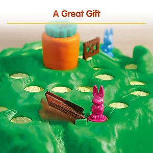 Ravensburger Funny Bunny Game - Engaging Family Board Game for Kids and Adults | Quick Gameplay | Easy-to-Follow Instructions | Unique Replay Value | Ages 4 and Up