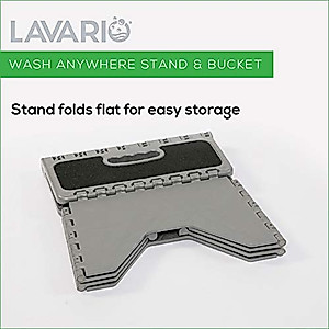 Lavario Wash Anywhere Set, Includes (1) Stand, and (1) Bucket