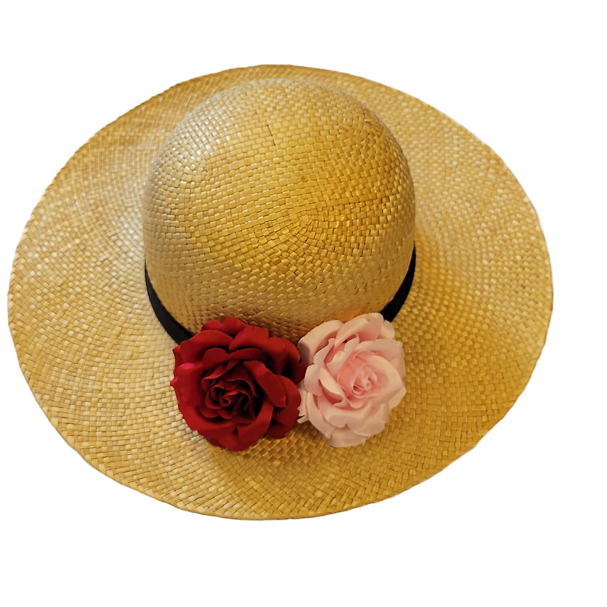 M&S Schmalberg Silk Rose Fabric Flower Pin Brooch - Hand-made in New York's Garment Center (American Made) (Pink Silk)