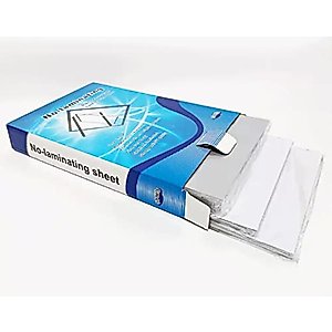 50 Sets of A4 Size Inkjet Print PVC ID Card Making Sheets - Non-Laminated Materials