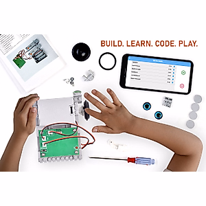 Buddlets-Bot Robot Toy Kit for Kids Ages 8-12 - STEM Coding Robotic Toy Car for Beginners - Engineering DIY Building Kit with Voice, Coding & App Controlled Robot