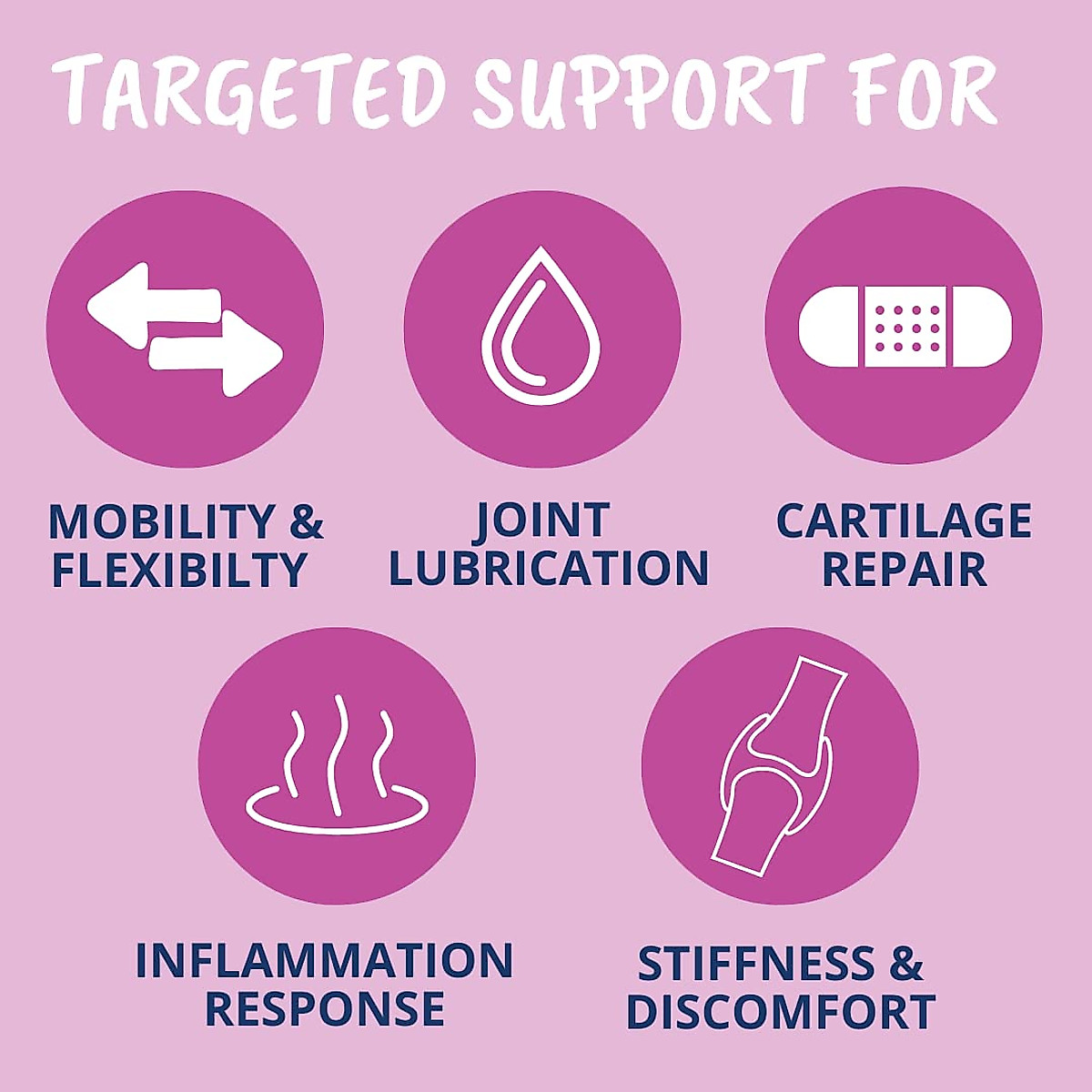 Under the Weather Pet Joint and Hip Powder for Dogs | Vet Formulated Dog Supplements with Glucosamine Antioxidants & Chondroitin for Strong Overall Joint Health | Promotes Good Mobility & Flexibility