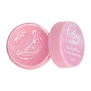 LivBay Lash - Lash Cream Remover | No Scent & Quick Eyelash Adhesive Removal and Dissolver for Sensitive Skin (Professional Use Only)