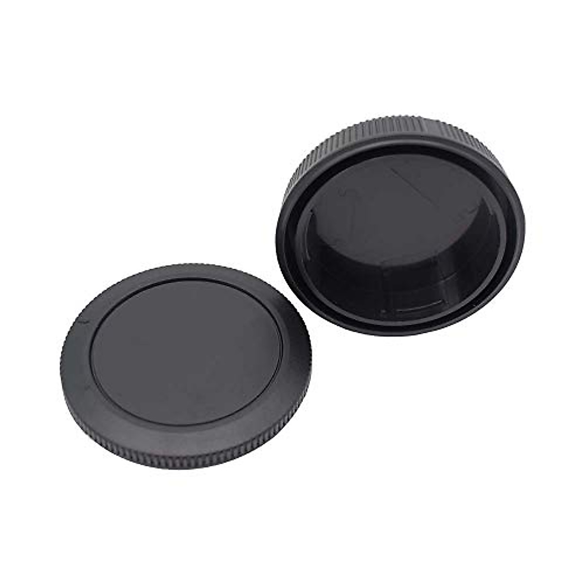 Body Cap & Rear Lens Cap Cover for Canon EOS R6 EOS R5 EOS R EOS RP EOS R3 EOS R7 EOS R10 EOS R6 Mark ii More Canon RF Mount and Lens Accessories with Hot Shoe Cover