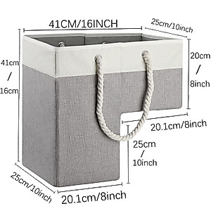 Gachiwar Stair Storage basket,16" L x 10" W x 16" H,dirty clothes basket,hanging baskets for organizing carpeted stairs,book，wooden