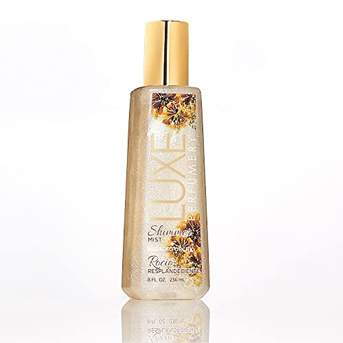 Luxe Perfumery Shimmer Body Mist, Sugared Orchid, 8.0 fl oz