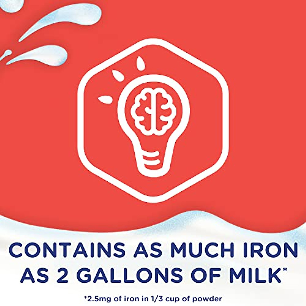 Enfagrow Premium Toddler Nutritional Drink 32 oz. Powder Can (Pack of 6) Dual Prebiotics for Immune Support, DHA for Brain Development, Natural Milk Flavor (Former Toddler Next Step) from Enfamil