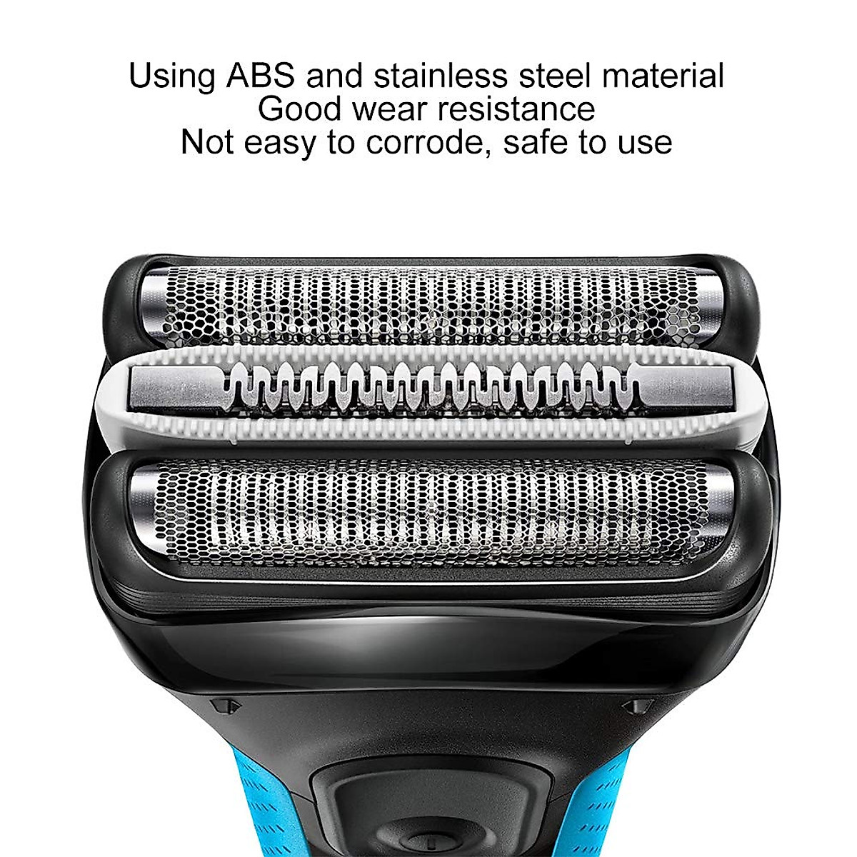 Shaver Replacement Head Compatible for Braun 3 Series 300S / 301S / 310S, Shaver Replacement Blade Foil Head Accessory 32B Fit