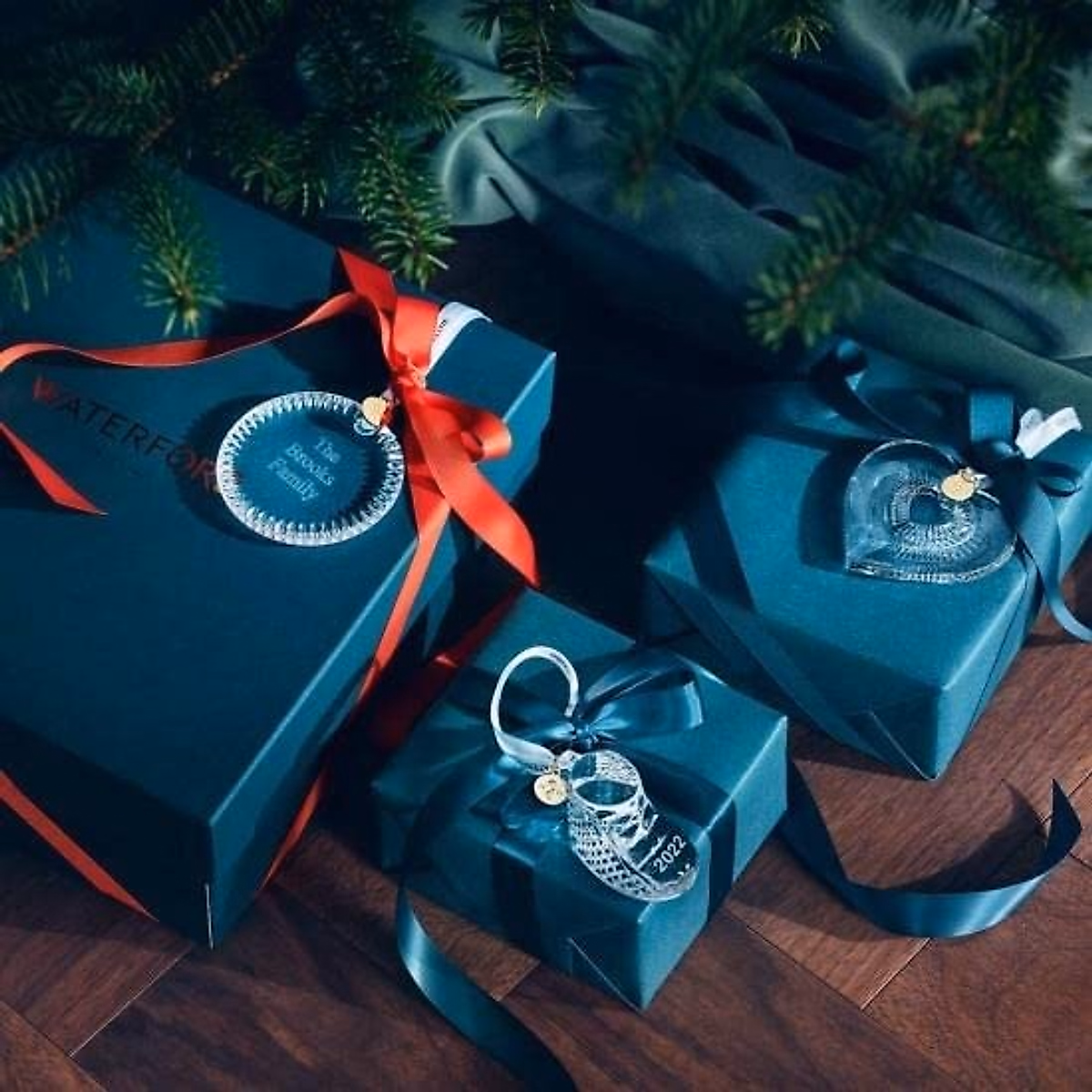 Waterford Baby's First Boot Ornament 2022