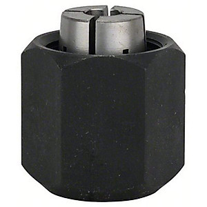 Bosch 2608570104 Routers Collet Set, 1/4", Black/Silver