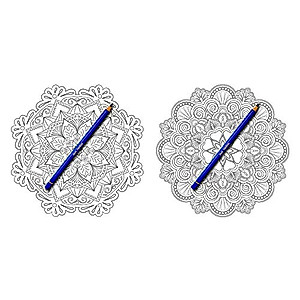 The Art of Mandala 2: Adult Coloring Book Featuring Calming Mandalas designed to relax and calm