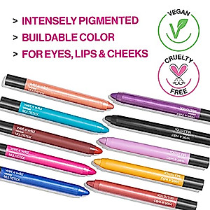 Wet n Wild Color Icon Cream Eyeshadow Makeup Multi-Stick Dark Brown Cheat Day