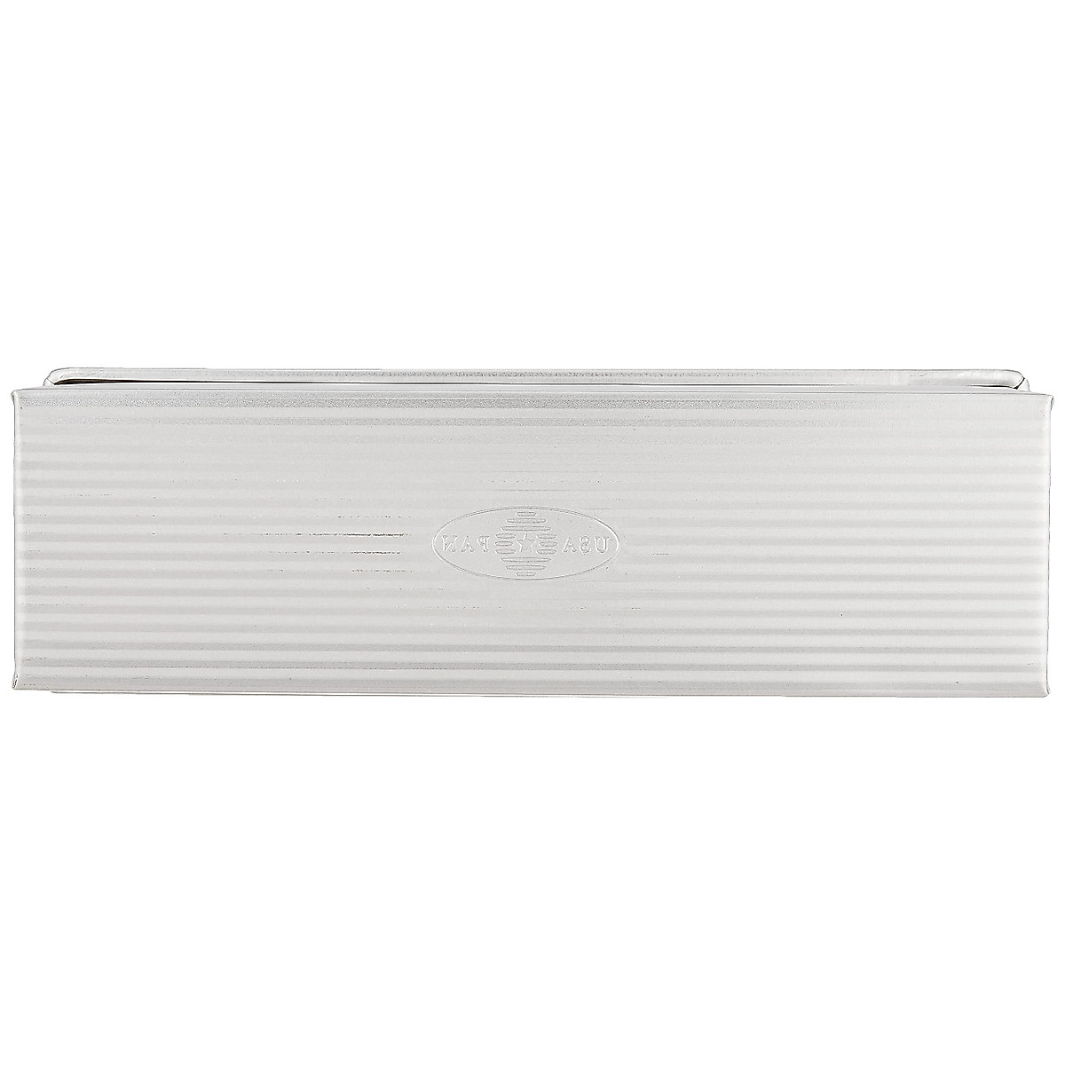 USA Pan Bakeware Pullman Loaf Pan with Cover, 13 x 4 inch, Nonstick & Quick Release Coating, Made in the USA from Aluminized Steel