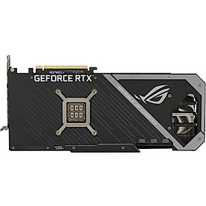 ASUS ROG Strix NVIDIA GeForce RTX 3080 V2 OC Edition Gaming Graphics Card (PCIe 4.0, 10GB GDDR6X, LHR, HDMI 2.1, DisplayPort 1.4a, Axial-tech Fan Design, 2.9-Slot, Super Alloy Power II, GPU Tweak II)