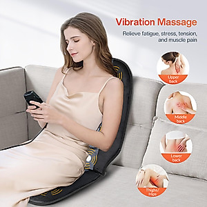 CILI Massage Chair Pad & Lumbar Support Pillow