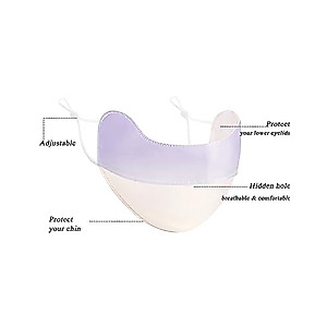 Yilisha uv face mask for sun protection reusable running breathable women golf mask fishing sports spf 50 sun mask