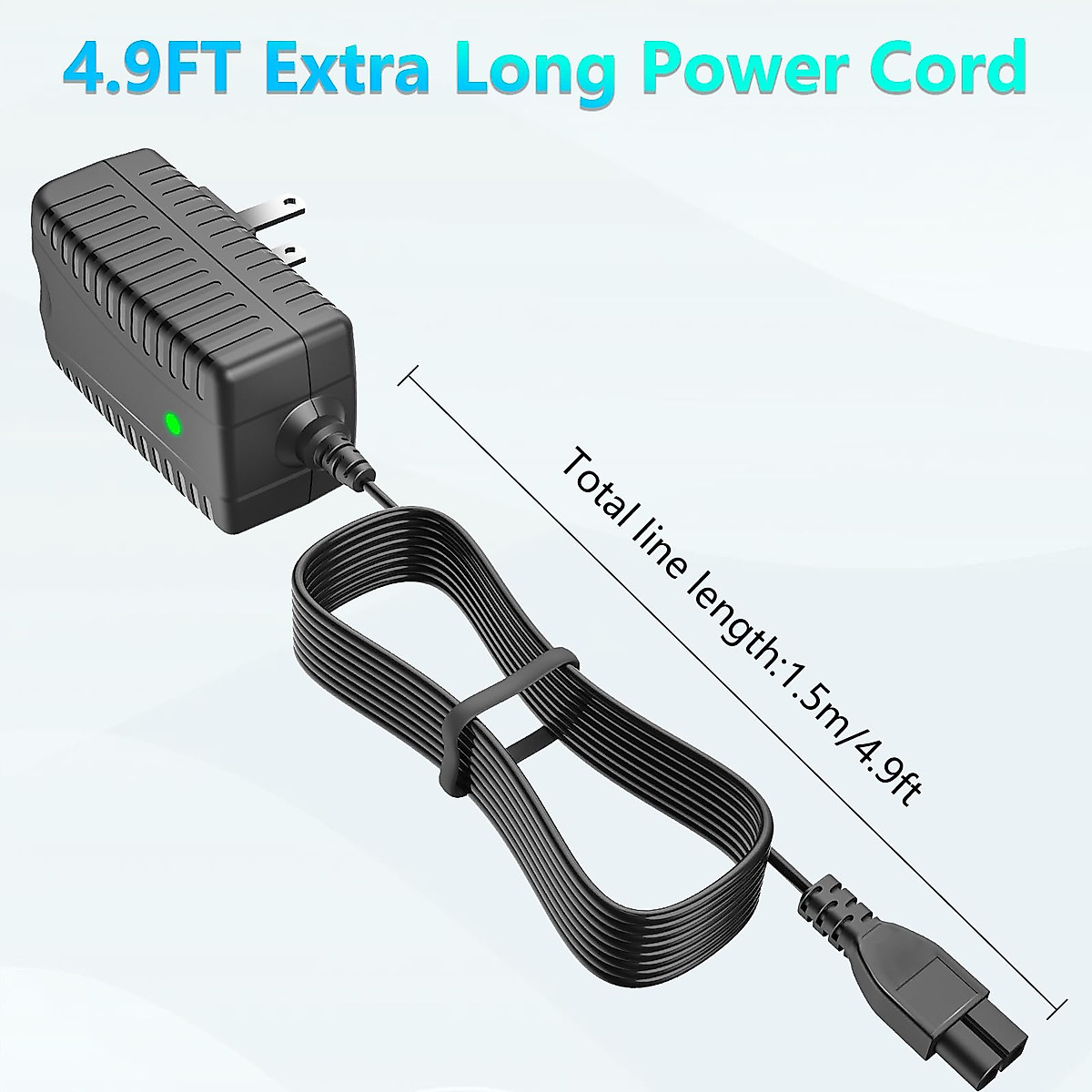 12.6V Charger for Winny Pool Cleaner Compatible with Winny 200 SE HJ1102 A1 OS2010 Cordless Robotic Pool Vacuum Power Adapter