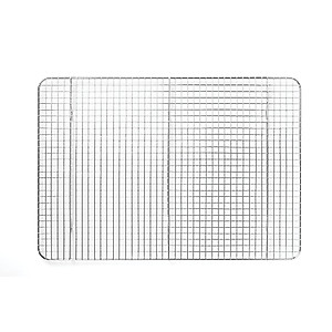 Fox Run Stainless Steel Cooling Rack, 12 x 17 x 1 inches, Metallic