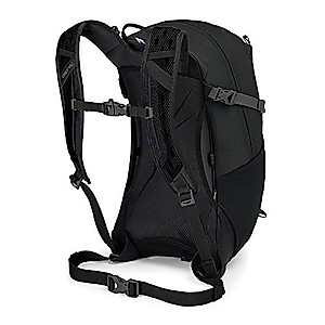Osprey Hikelite 18L Unisex Hiking Backpack, Black