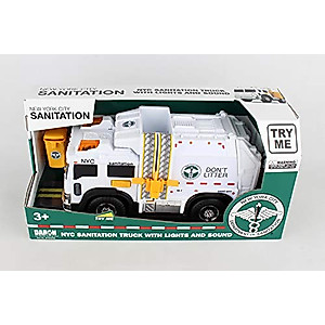 Daron NYC Sanitation Truck with Lights & Sounds 2019 New